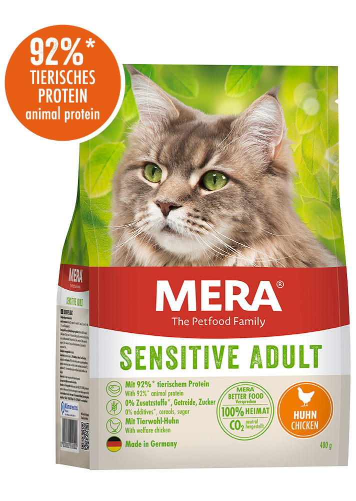 MERA Cats Sensitive Huhn Katzenfutter - mera - The Petfood Family