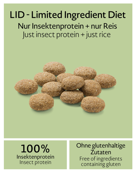 MERA pure sensitive Insect protein, für ausgewachsene Hunde - MERA ...
